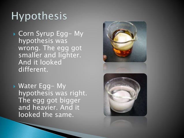 Egg osmosis experiment | PPT