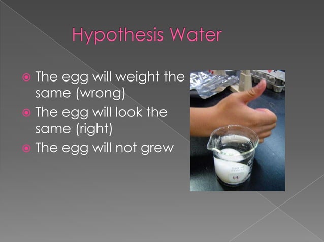 Egg osmosis experiment | PPT