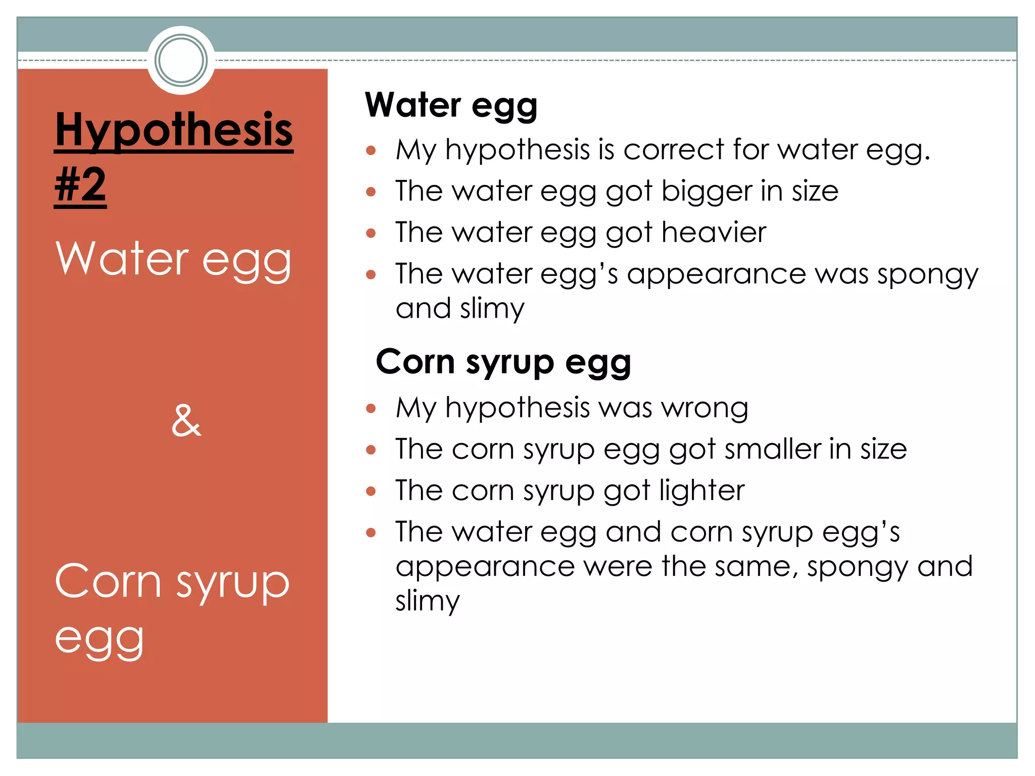 Egg osmosis experiment | PPT