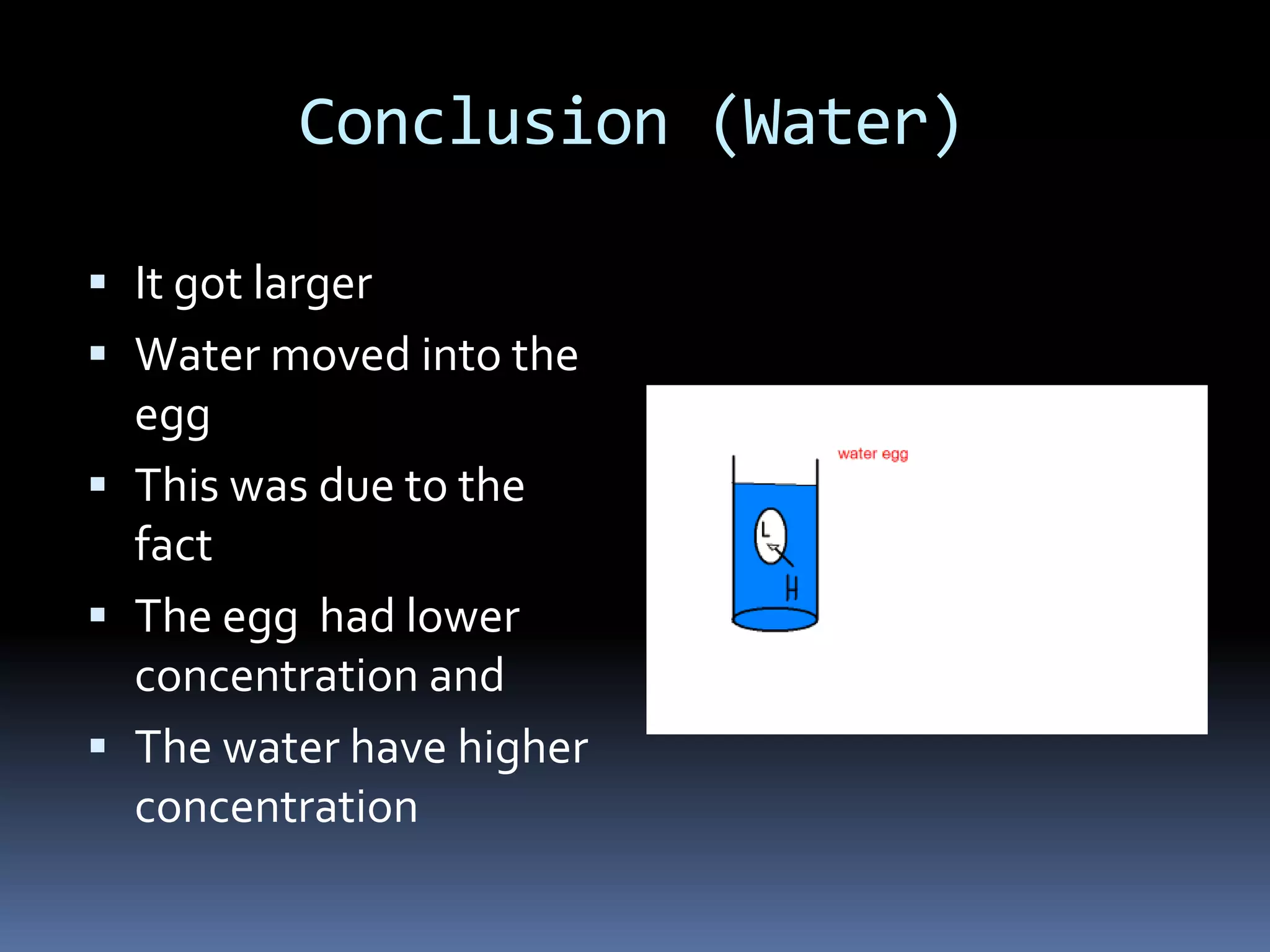 Egg osmosis project | PPTX