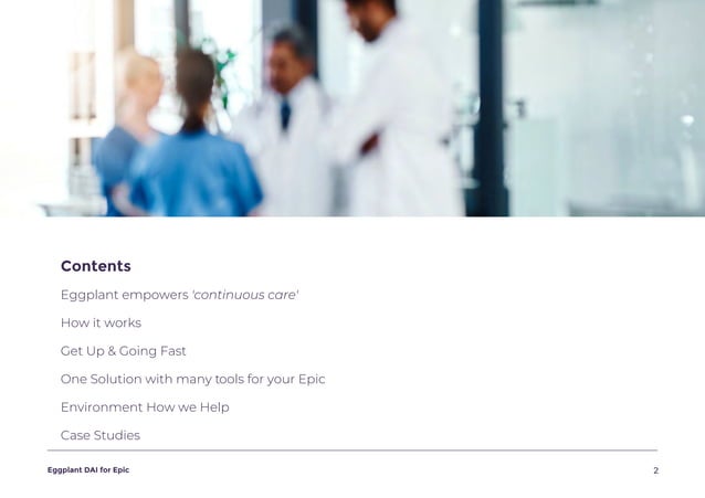 Eggplant Digital Automation Intelligence for Epic | PDF