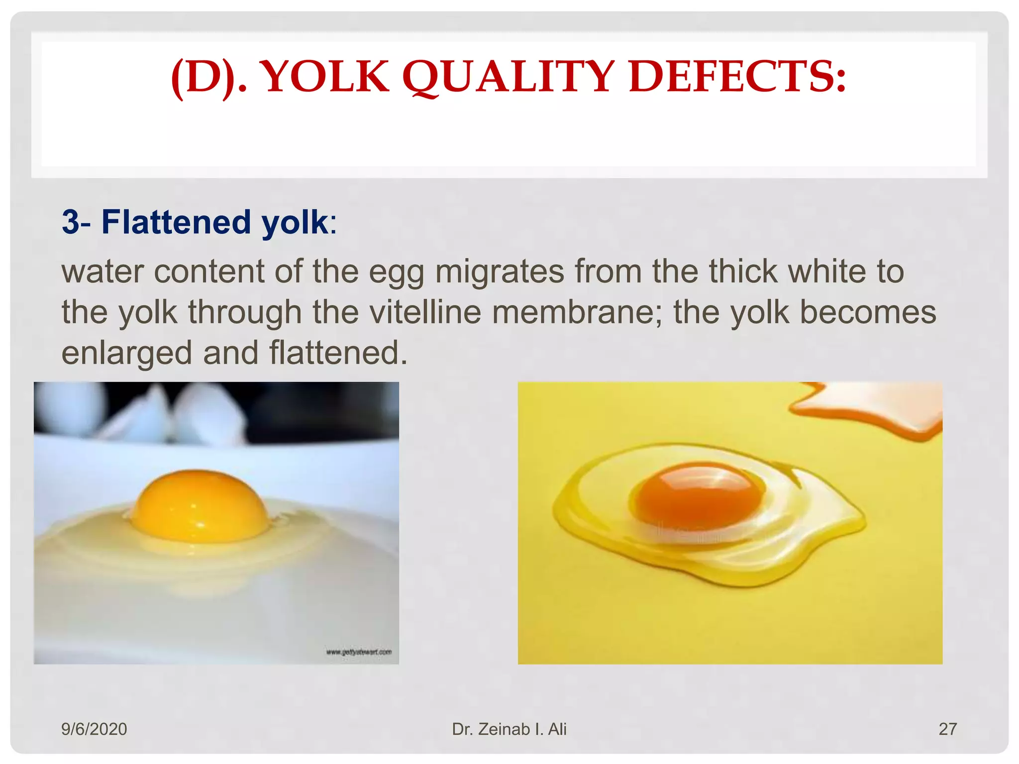 Egg quality defects | PPTX