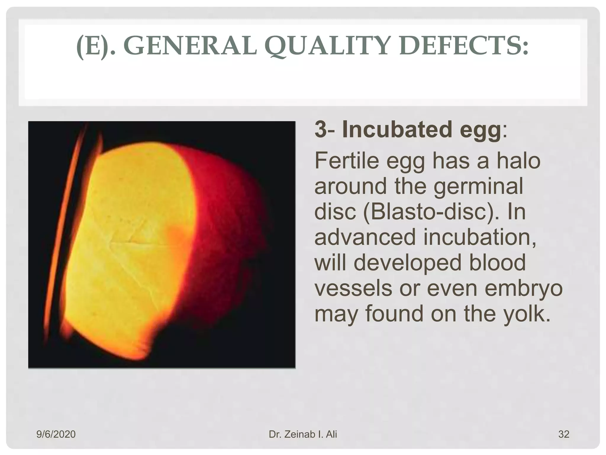 Egg quality defects | PPTX