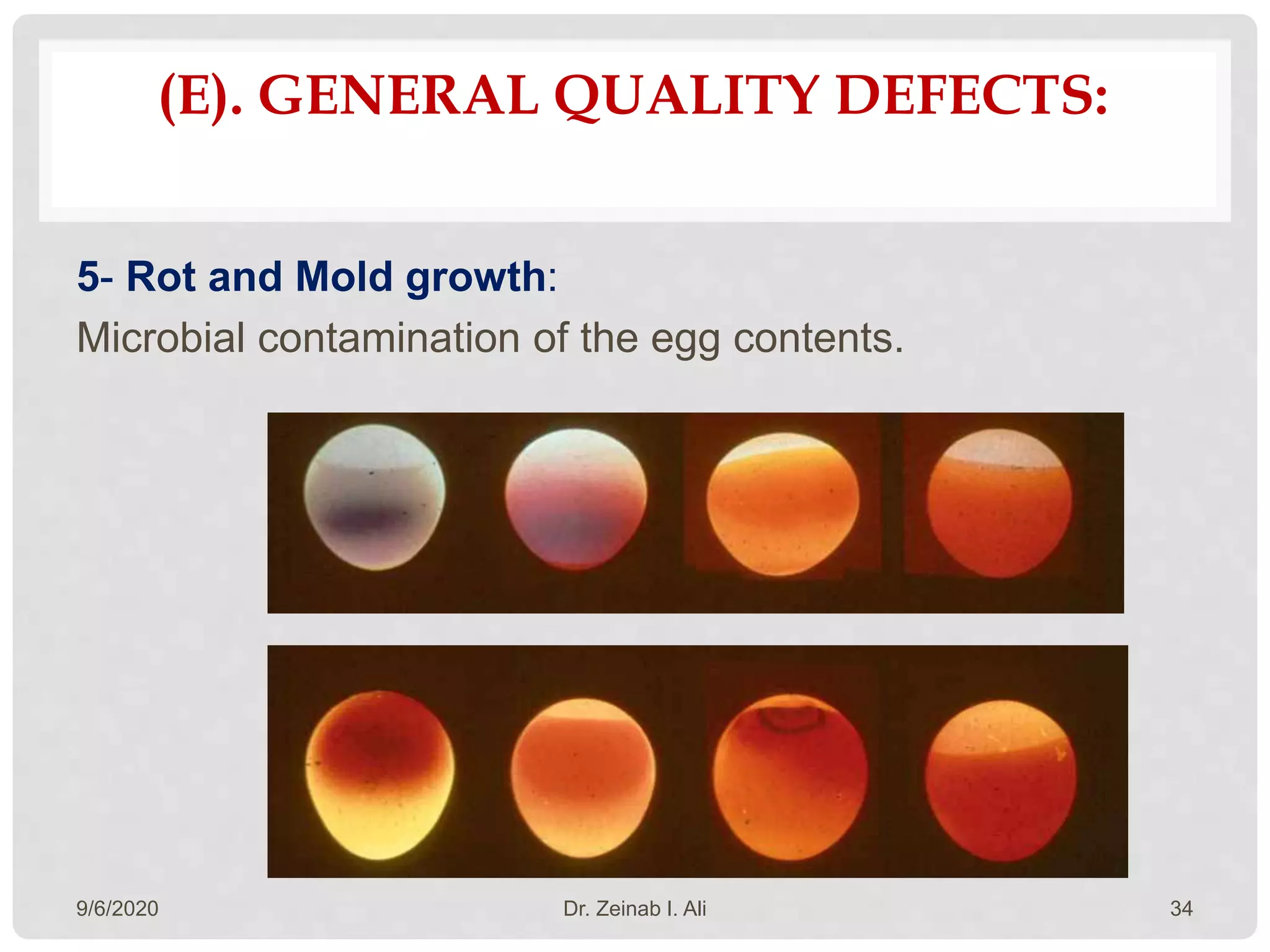 Egg quality defects | PPTX