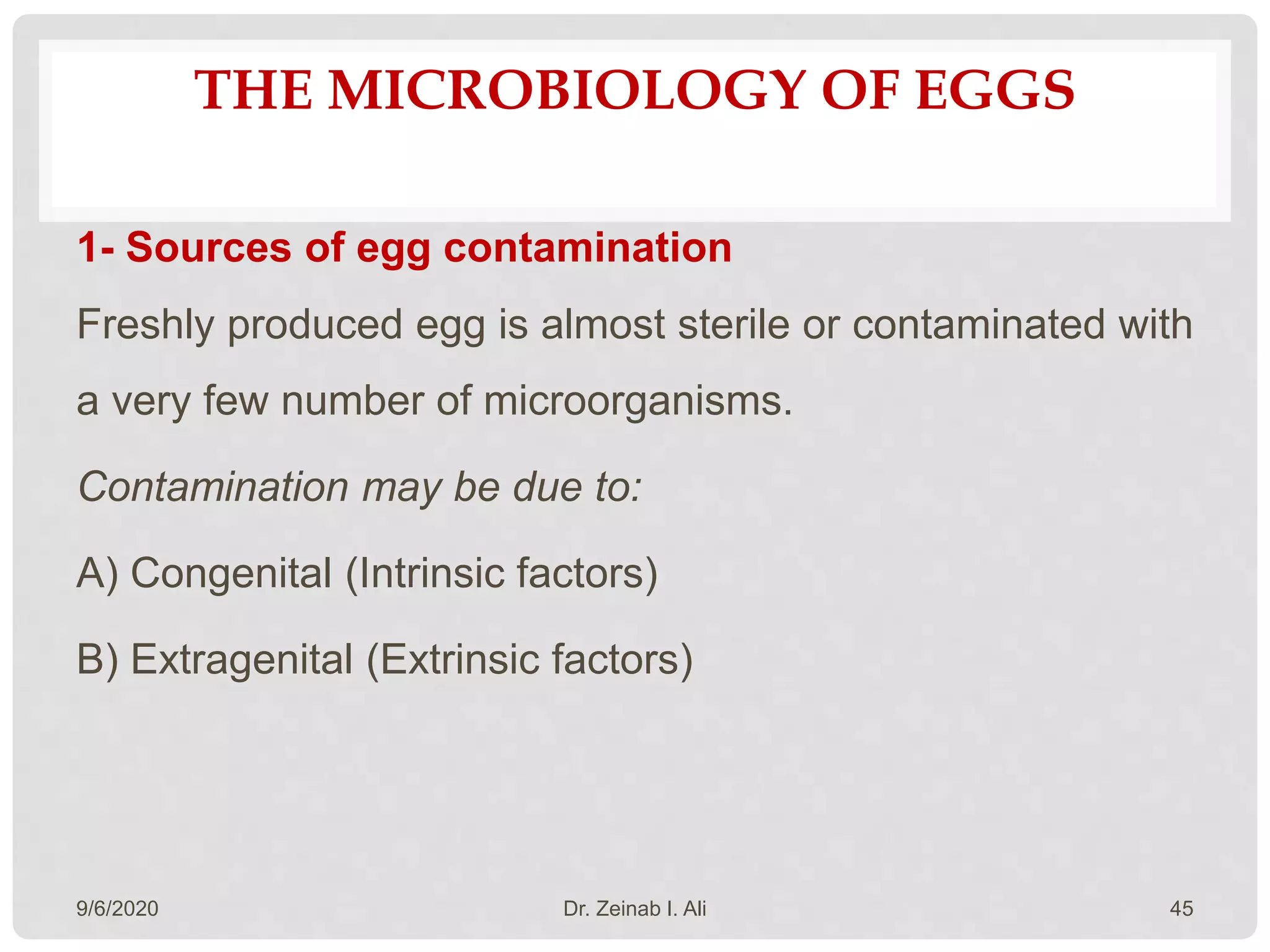 Egg quality defects | PPTX