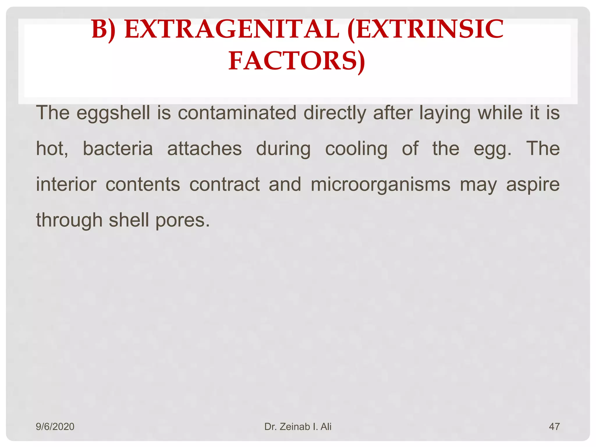Egg quality defects | PPTX