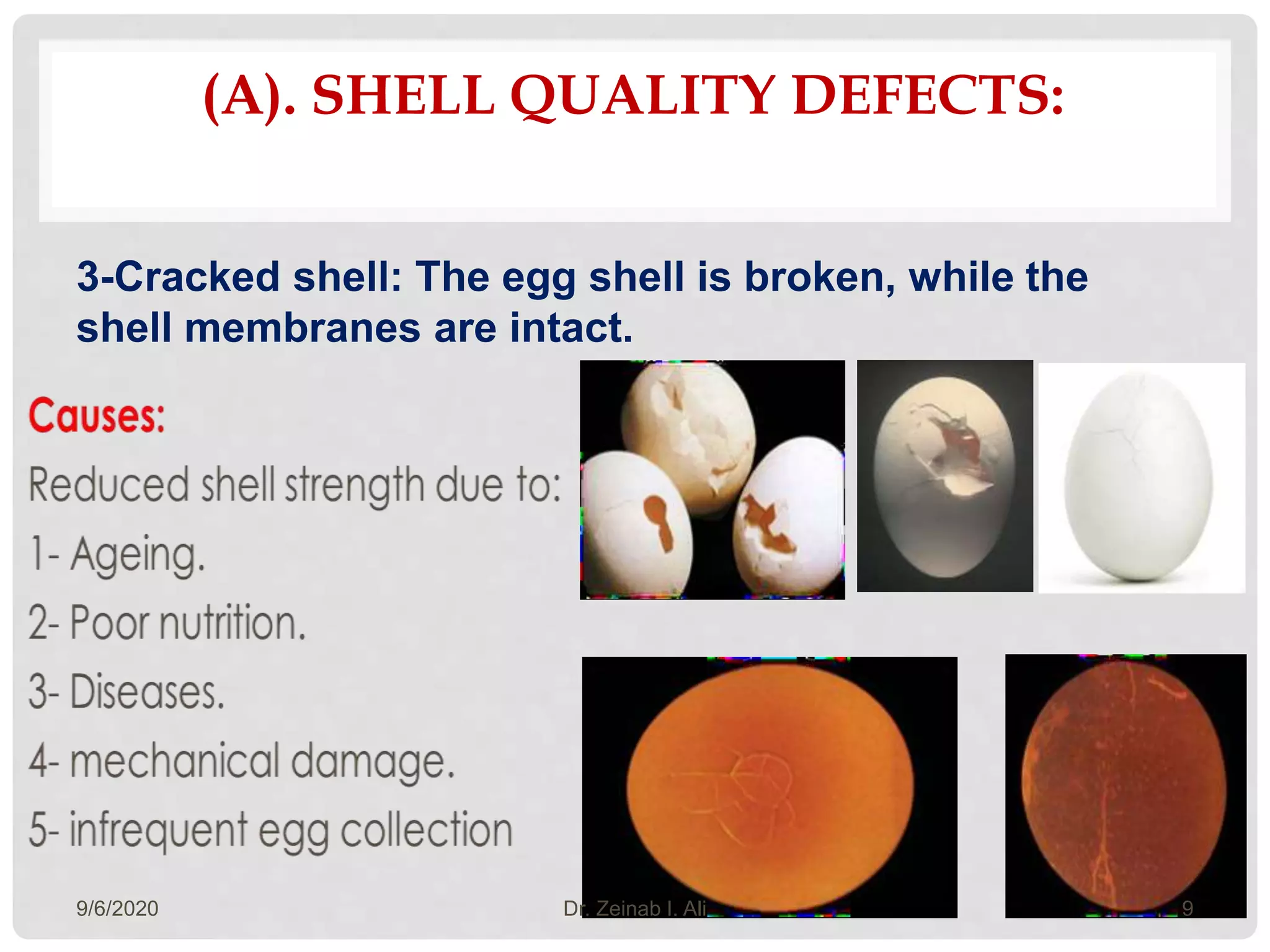 Egg quality defects | PPTX