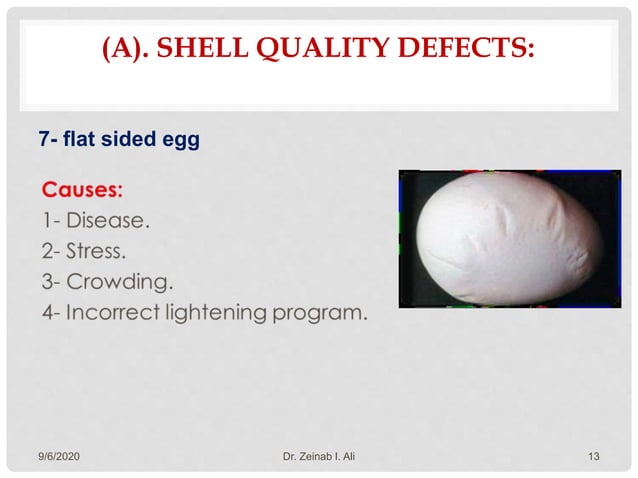 Egg quality defects | PPTX