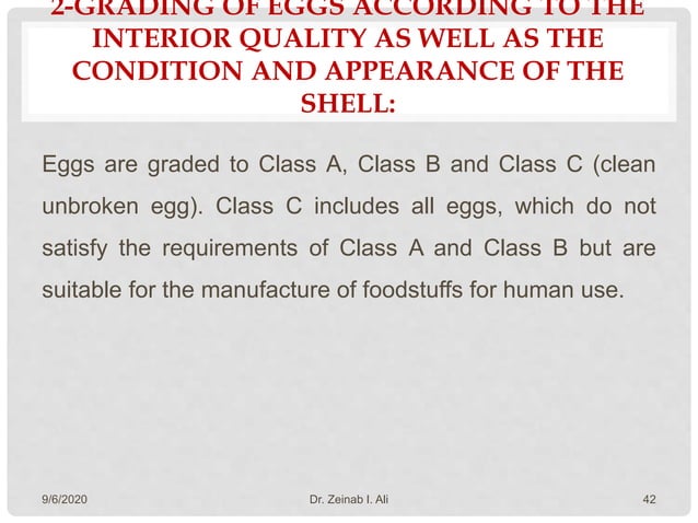 Egg quality defects | PPTX