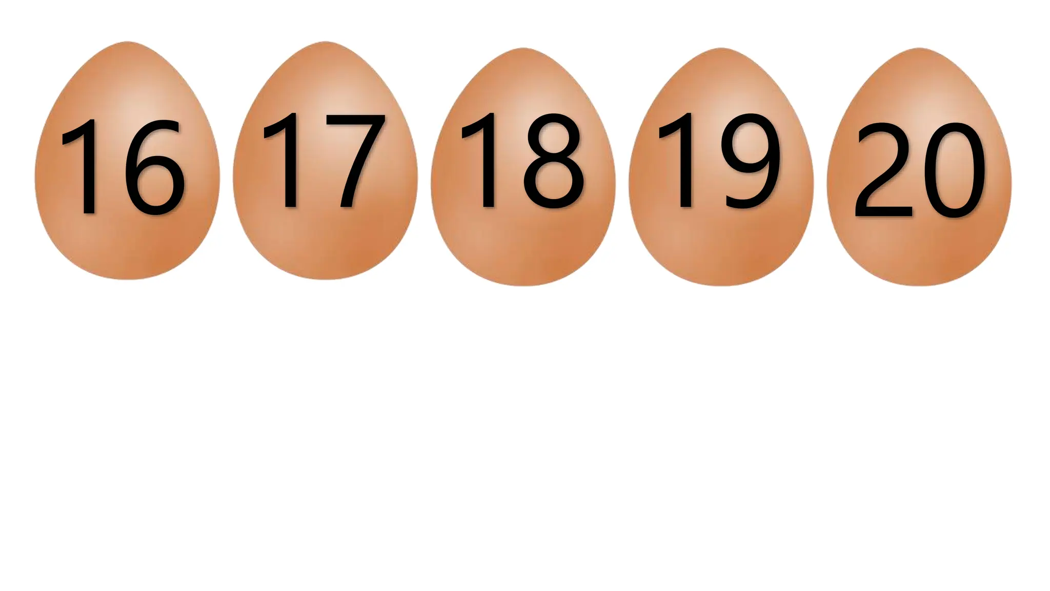 Eggs for numbers one to fifty (kindergarten) | PPTX | Daycare and Pre ...