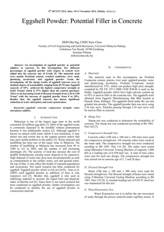 Eggshellpowder | PDF