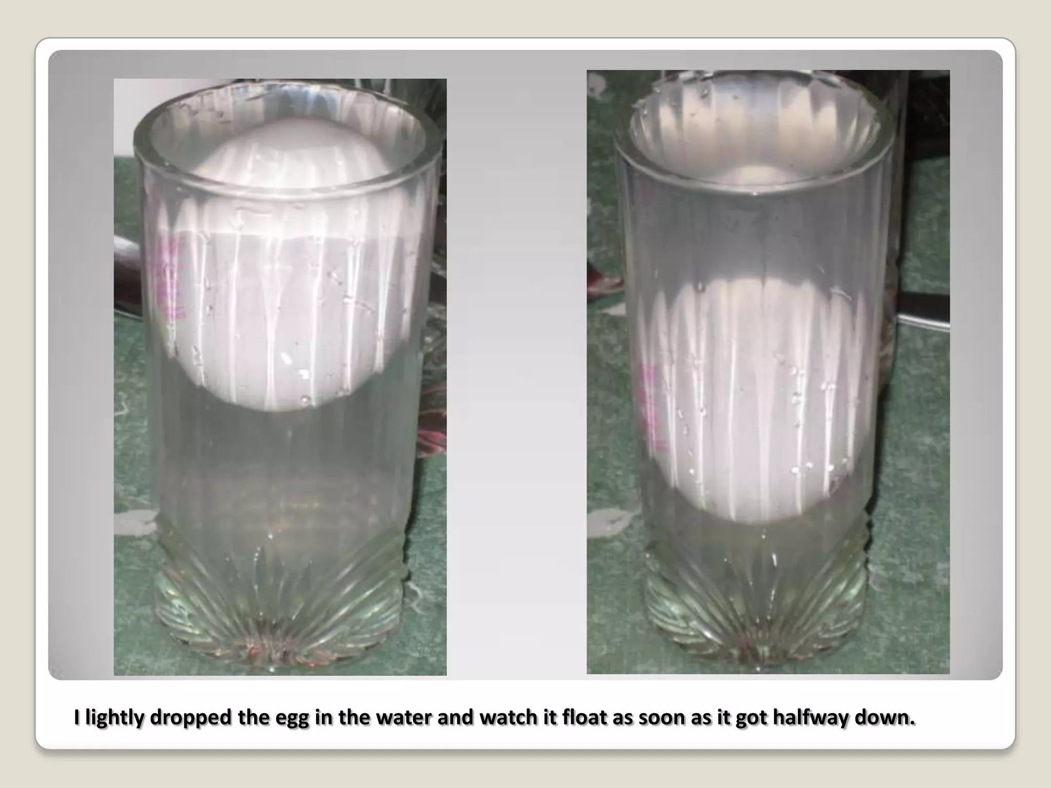 Eggsperiment - Floating Egg | PPTX