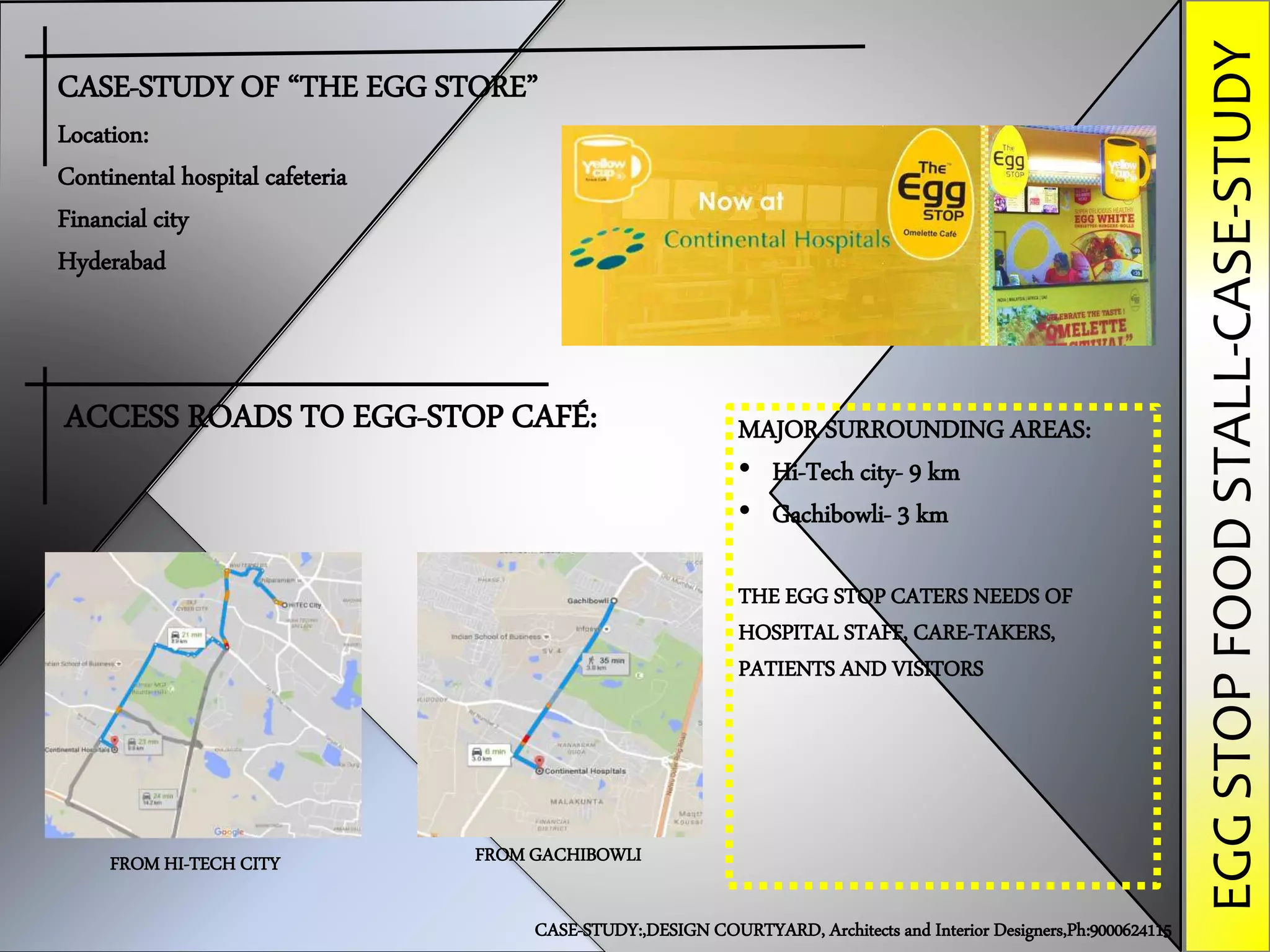 Egg stop case study in Hyderabad | PPT