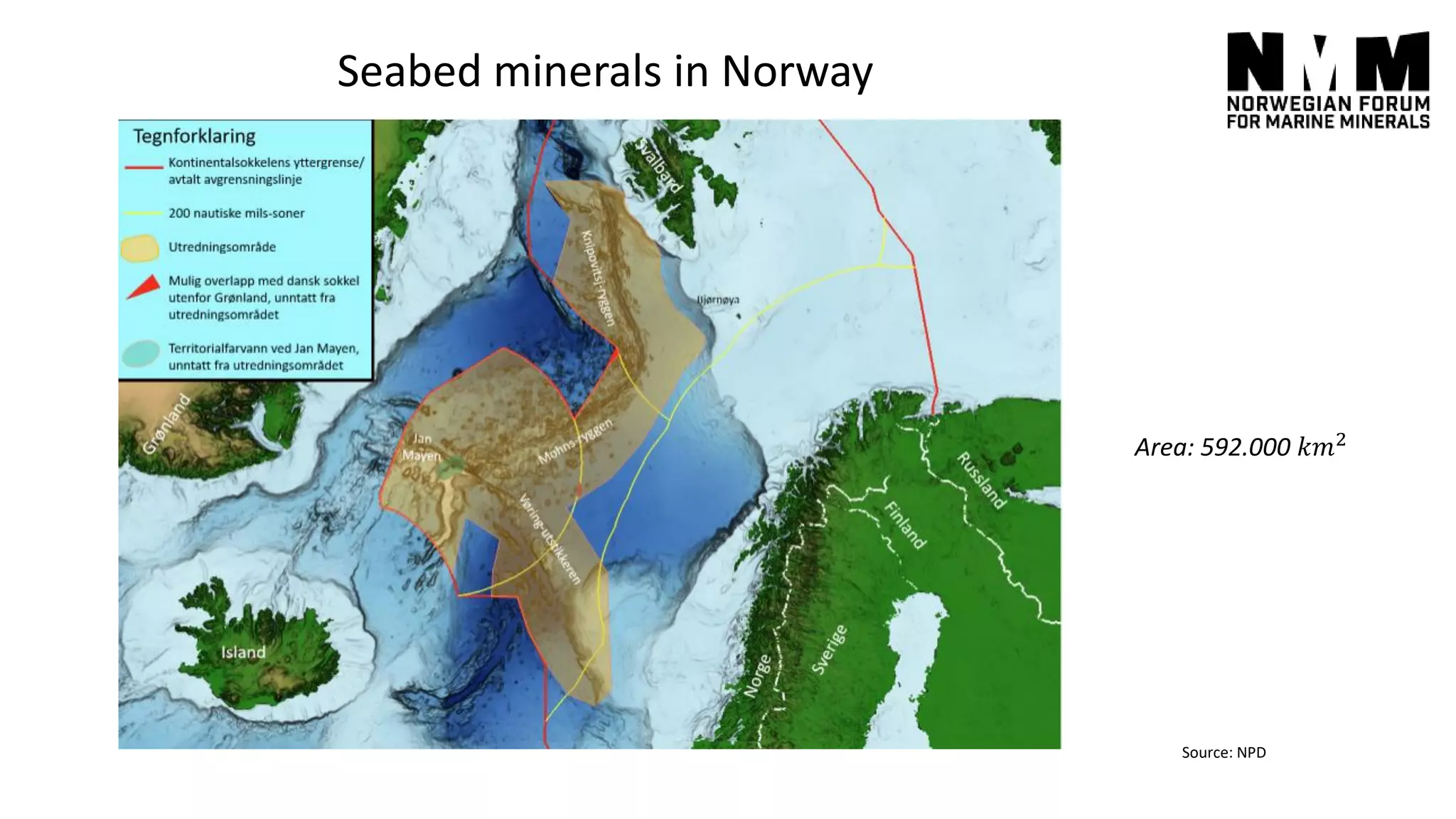 DSM ON THE NORWEGIAN EXTENDED CONTINENTAL SHELF – SECURING CRITICAL ...