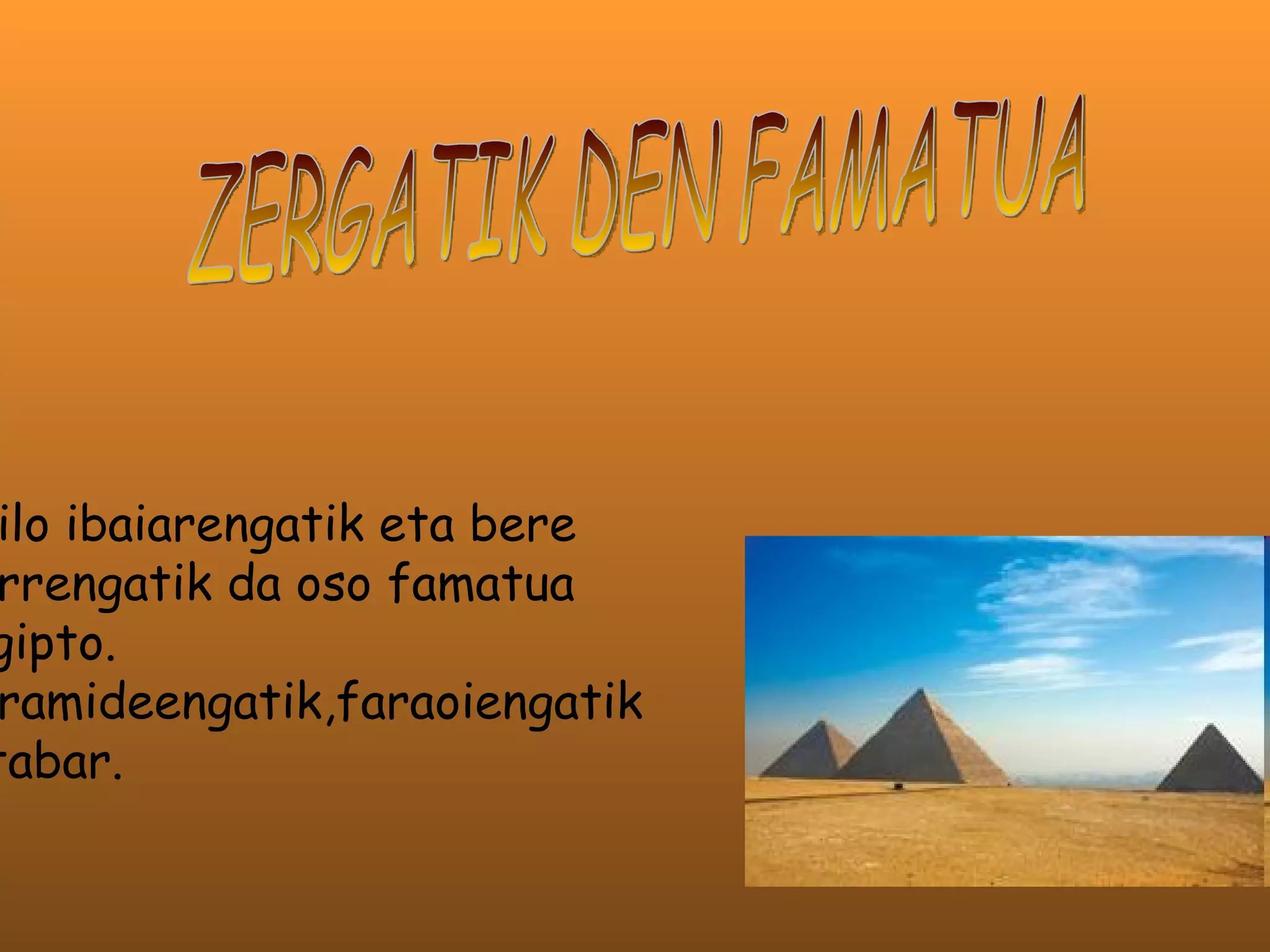 Egipto | PPT