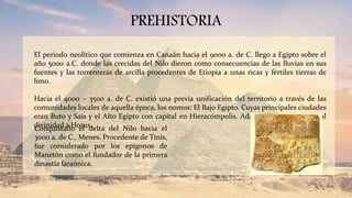 Egipto, Civilizaciones Antiguas | PPTX