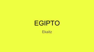 Egipto | PPT