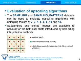 TESTIMAGES - a large-scale archive for testing visual devices and basic ...