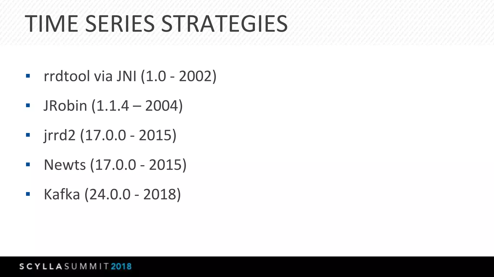 Scylla Summit 2018: Scaling your time series data with Newts | PPTX