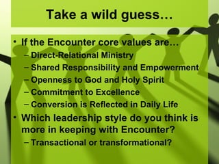 EGL09 Adult and Young Adult Leadership Presentation | PPT