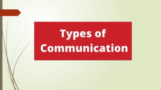 4 Types Of Communication in Communication Skill.pptx