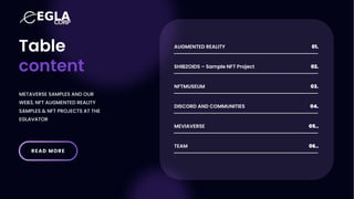 EGLA NFT Offering | PDF | Technology & Computing