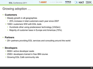 EGL Conference 2011 - EGL Overview | PPT