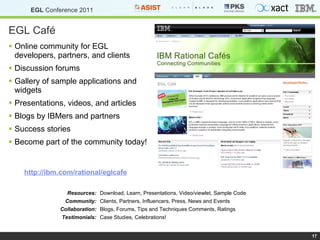 EGL Conference 2011 - EGL Overview | PPT