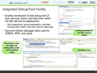 EGL Conference 2011 - EGL Overview | PPT