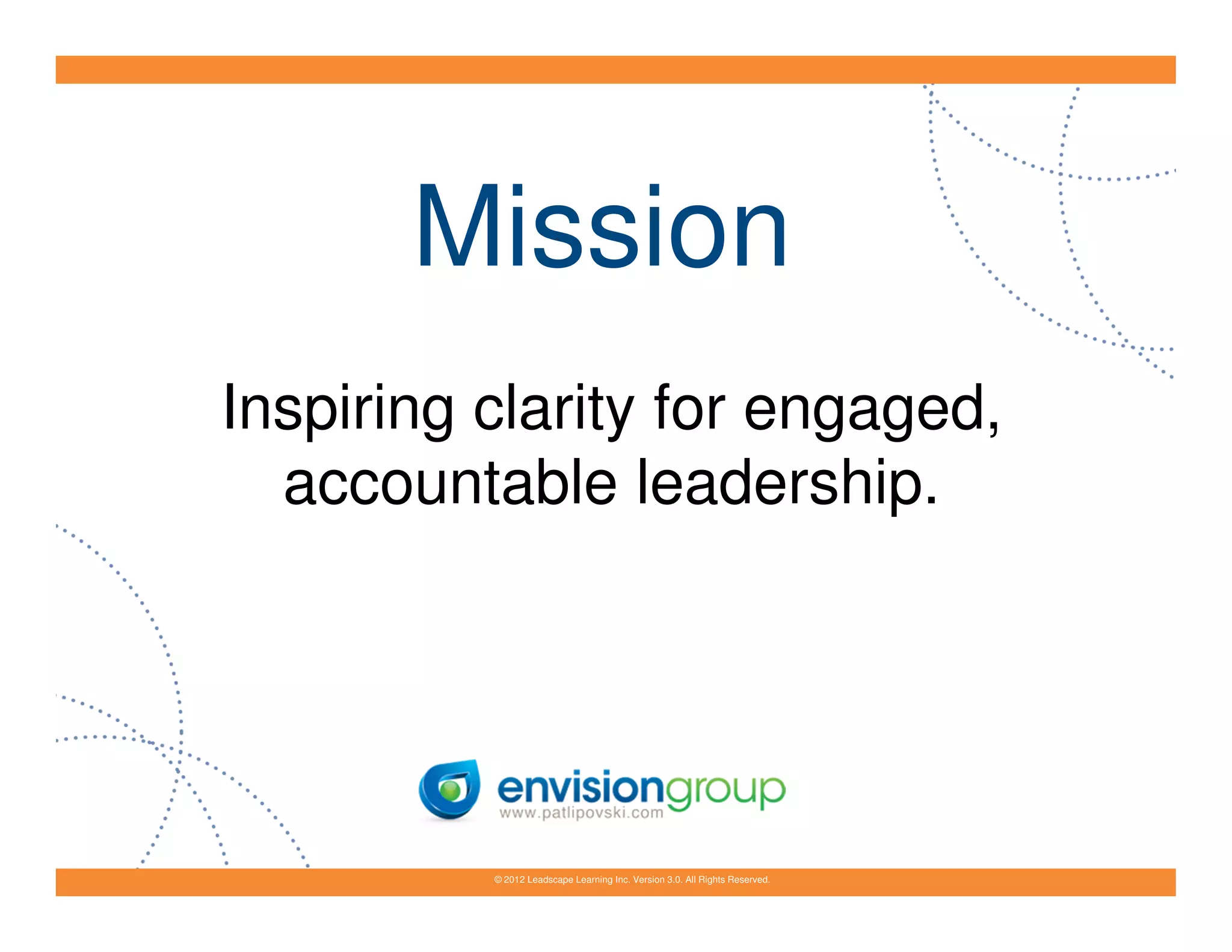 Envision Group Mission | PDF