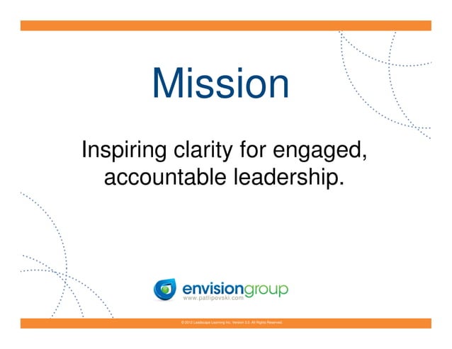 Envision Group Mission | PPT