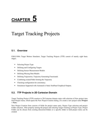 EMA3100A Target Motion Simulator User Guide - Chap5-Target Tracking ...