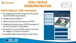 Egnos based solution for the french dgps network | PDF