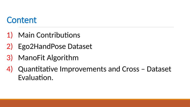 Ego2Hand Pose: A dataset for Egocentric Two hand 3d global pose ...