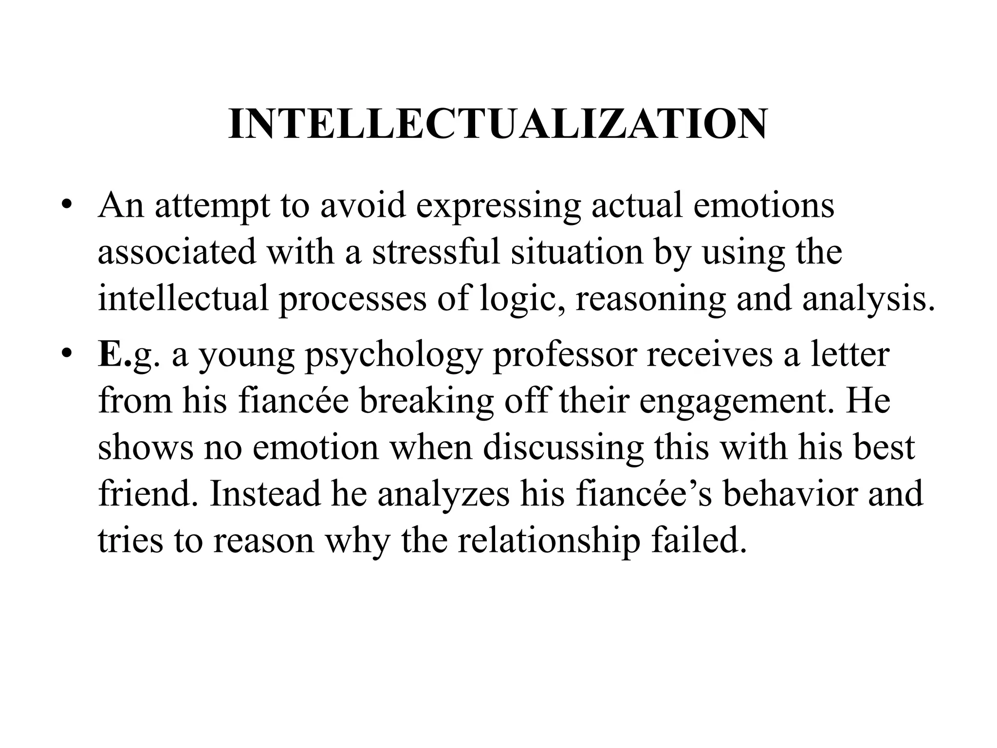 Ego and defense mechanism | PPTX