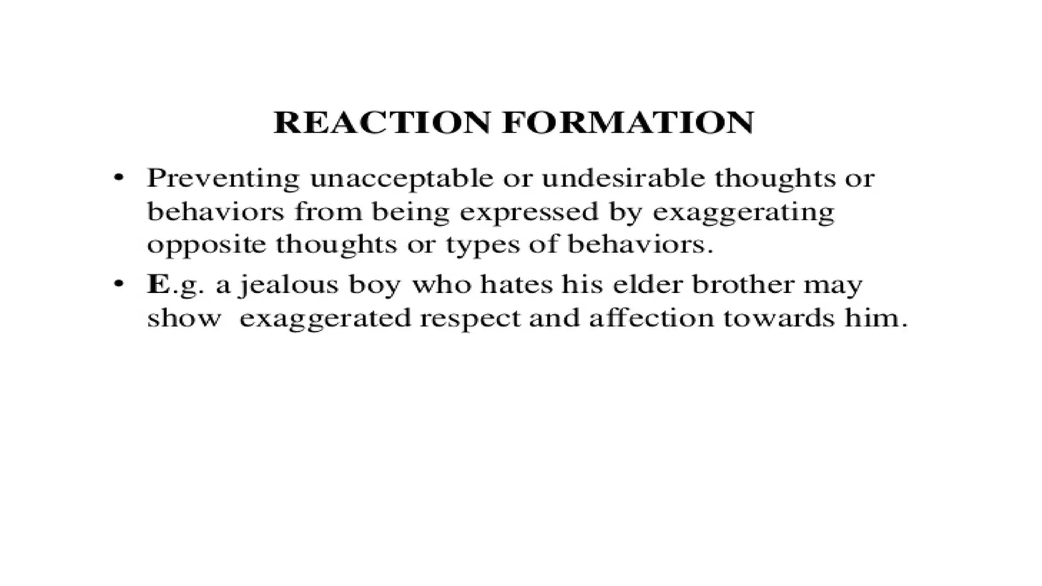 Ego defense machanism converted | PDF