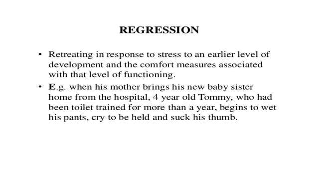 Ego defense machanism converted | PDF