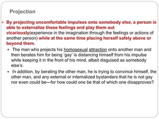 Ego defense mechnism part 9 projection | PPT