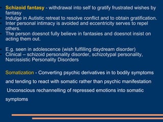 Ego & defences | PPT