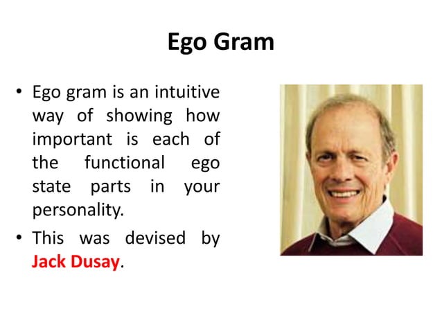 Ego gram - Transactional Analysis | PPTX | Parenting | Family and ...