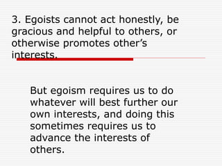 Egoism.ppt