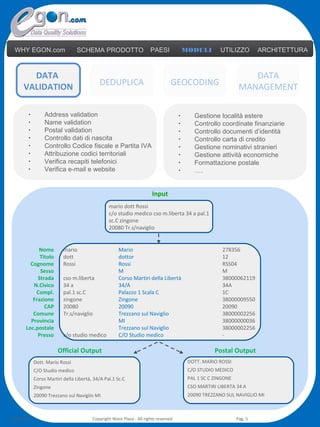 Egon data quality solutions | PDF