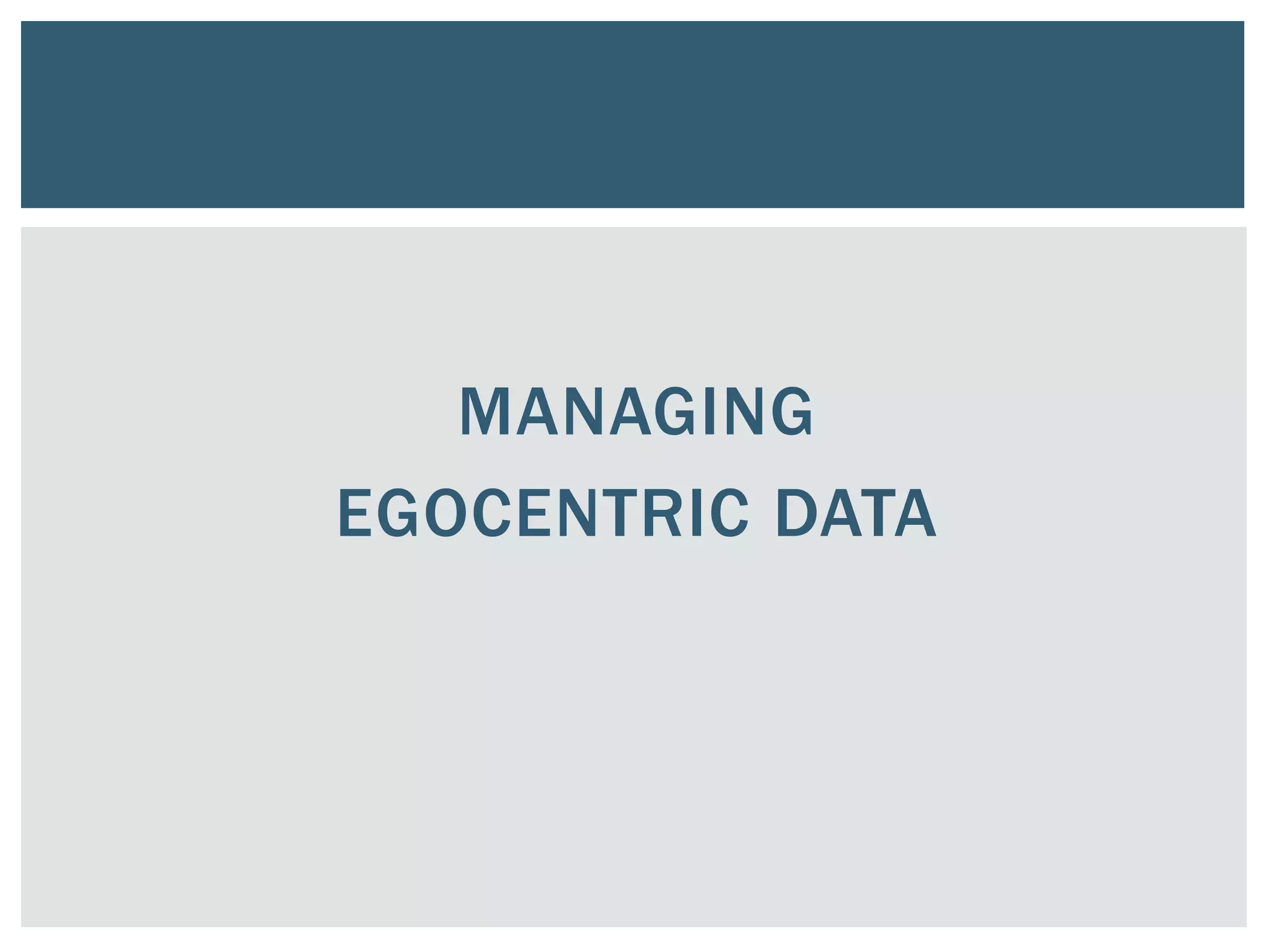 04 Ego Network Analysis Pptx Databases Computer Software And Applications