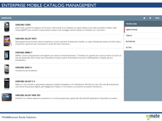 ENTERPRISE MOBILE CATALOG MANAGEMENT | PPT