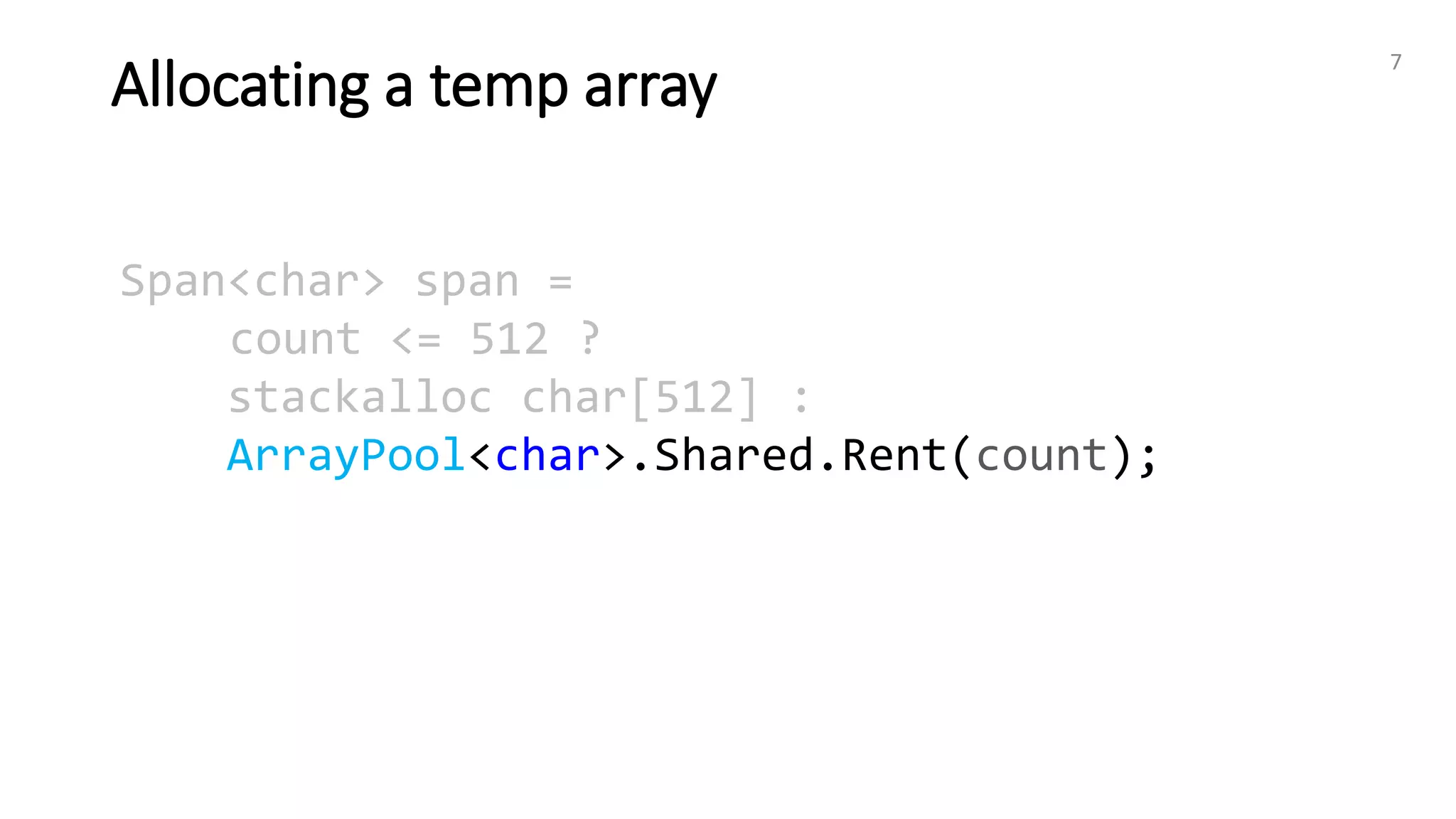 Egor Bogatov - .NET Core intrinsics and other micro-optimizations | PPTX