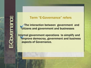 E Governance | PPS