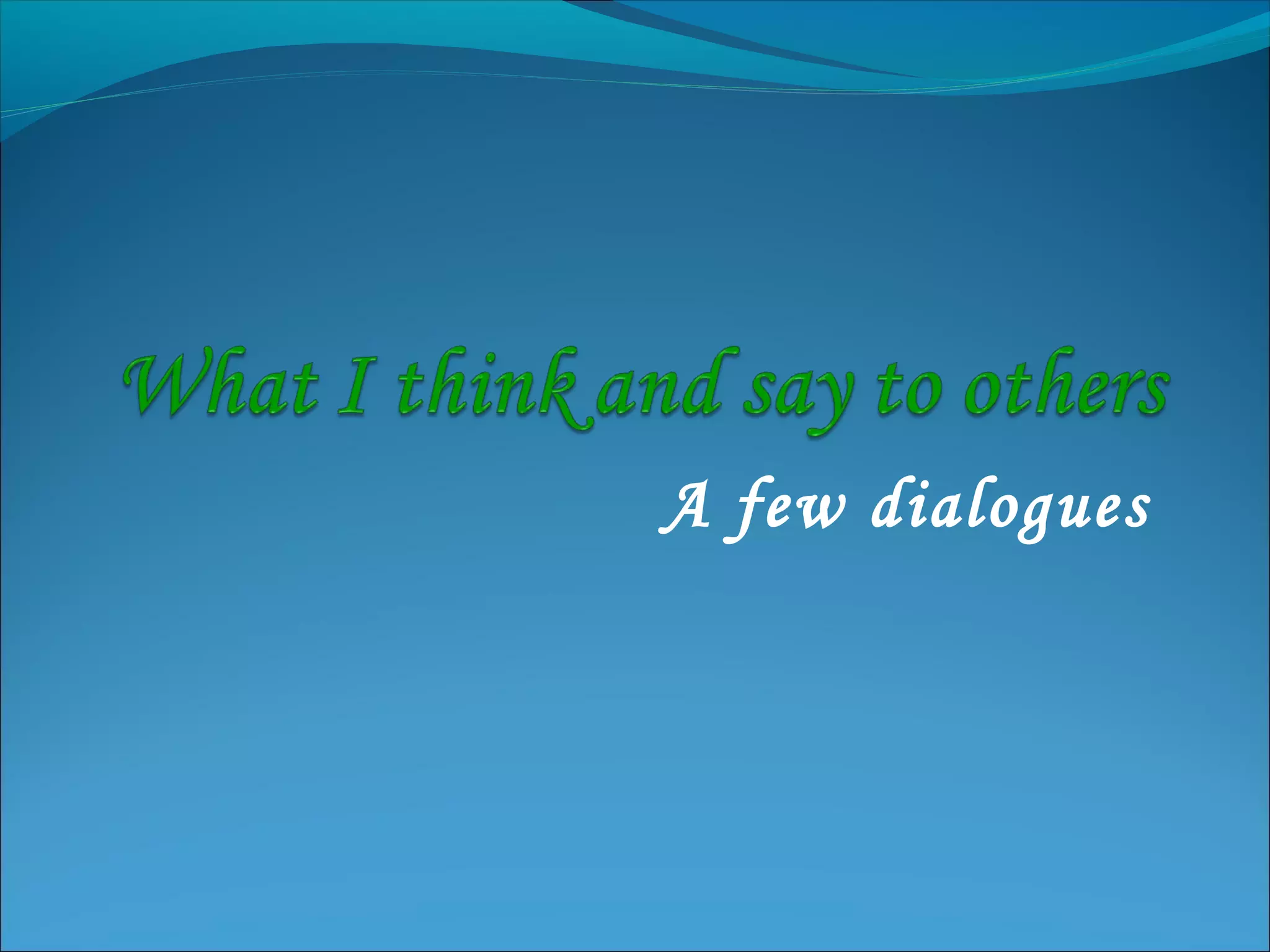 Ego, stress & conflict management | PPT