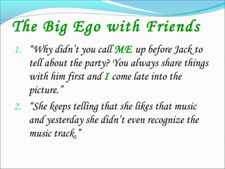 Ego, stress & conflict management | PPT