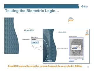 Stronger Authentication with Biometric SSO | PDF | Operating Systems ...