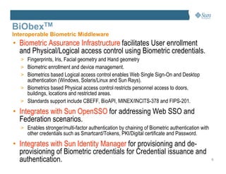 Stronger Authentication with Biometric SSO | PDF | Operating Systems | Computer Software and ...